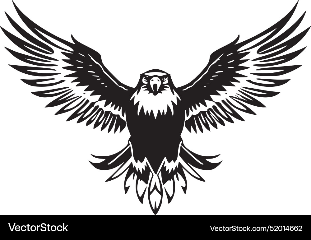 Eagle - high quality logo ideal for t-shirt Vector Image