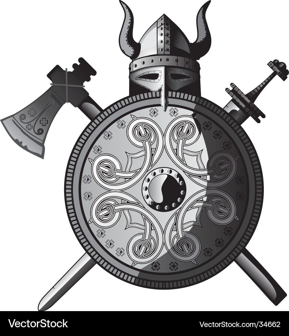 Vikings icon Royalty Free Vector Image - VectorStock