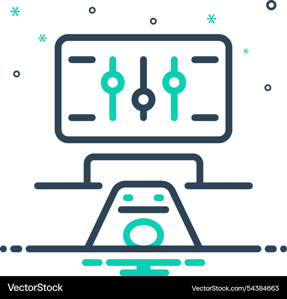 Control Royalty Free Vector Image - VectorStock