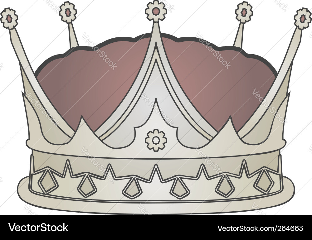 Crown Royalty Free Vector Image - VectorStock