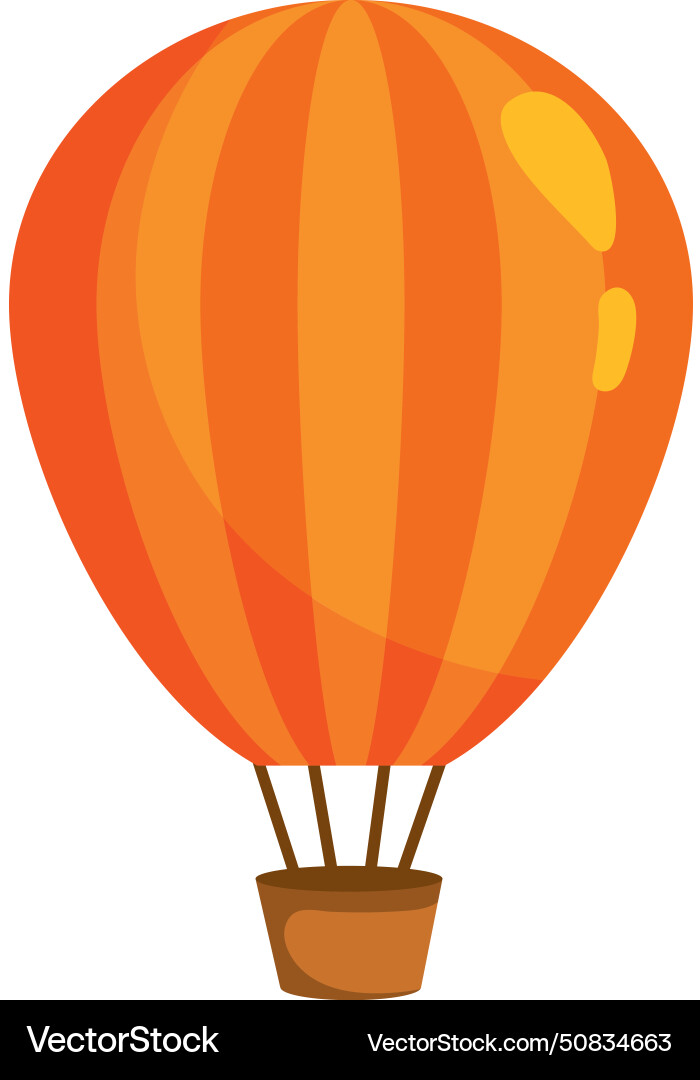 Hot air balloon Royalty Free Vector Image - VectorStock