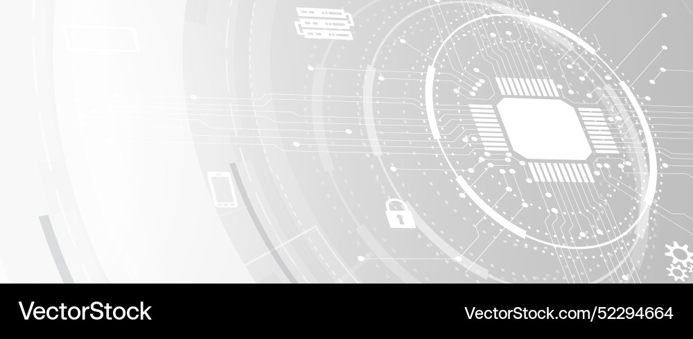 Cyber security and information or network Vector Image