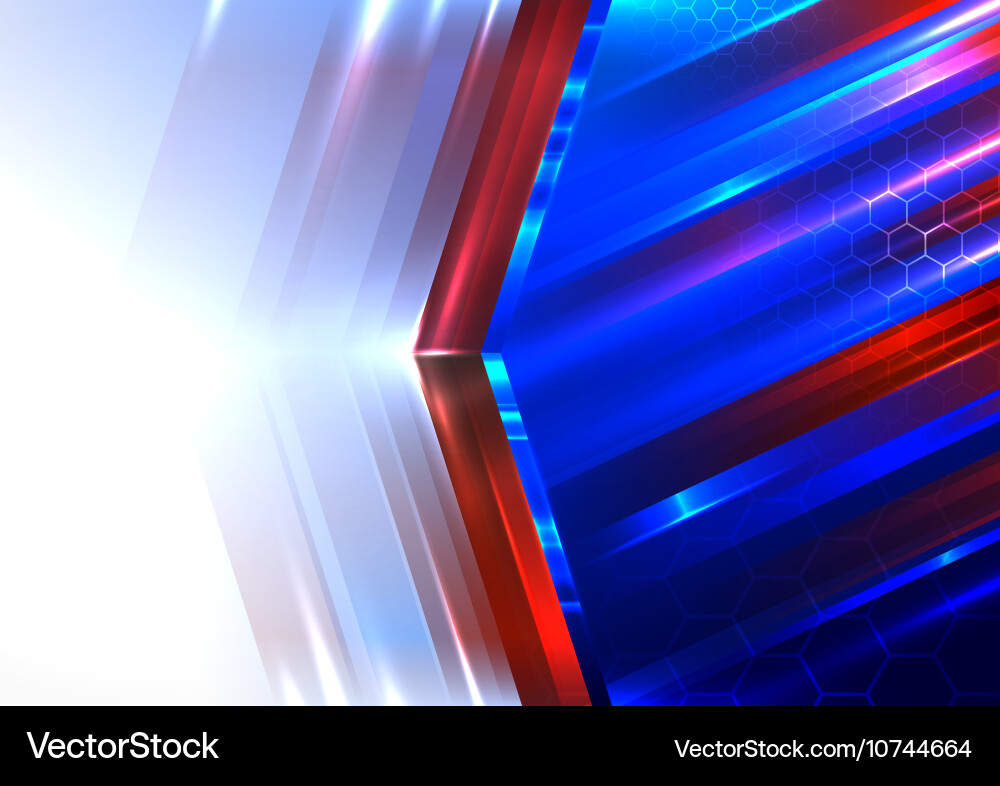 Red n blue Royalty Free Vector Image - VectorStock