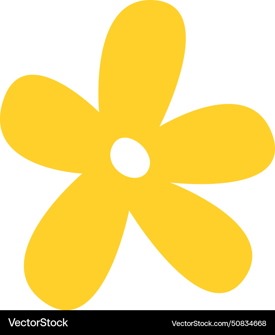 Flower head icon Royalty Free Vector Image - VectorStock