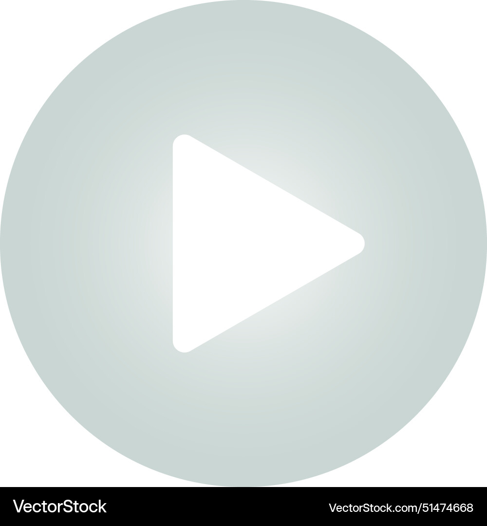 Transparent play button screenshot of video Vector Image