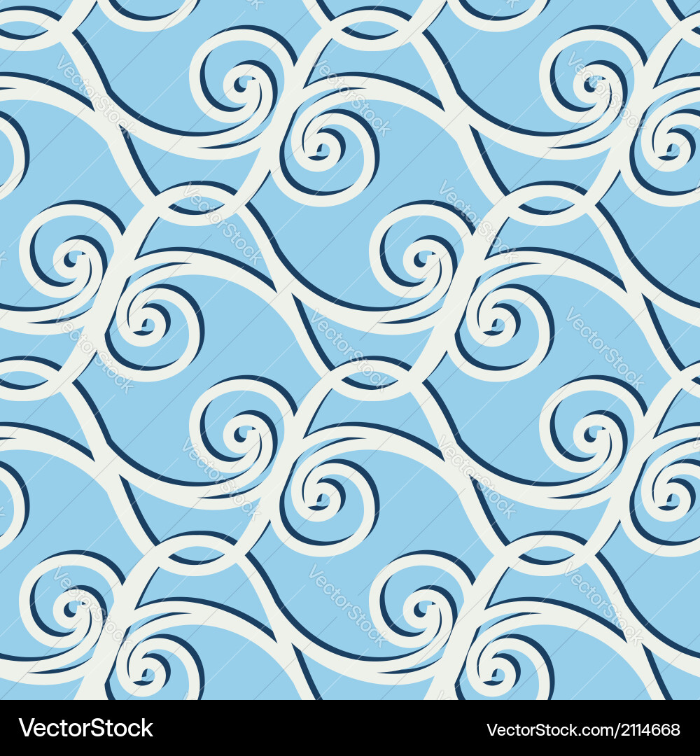 Wavy pattern Royalty Free Vector Image - VectorStock