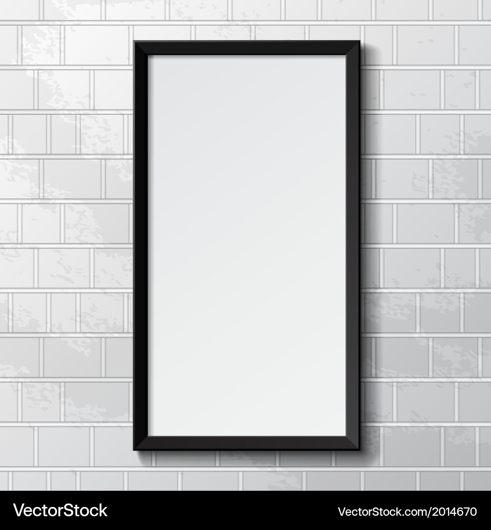 Realistic frame Royalty Free Vector Image - VectorStock