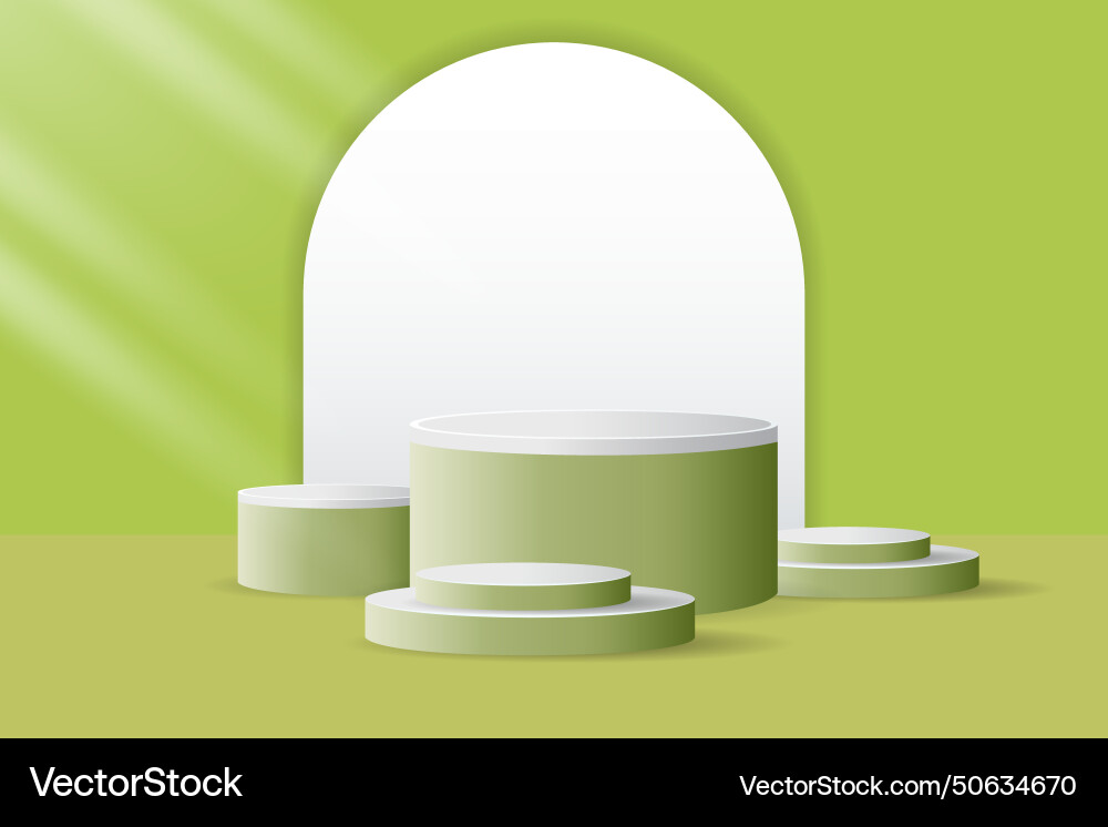 Simple podium background Royalty Free Vector Image