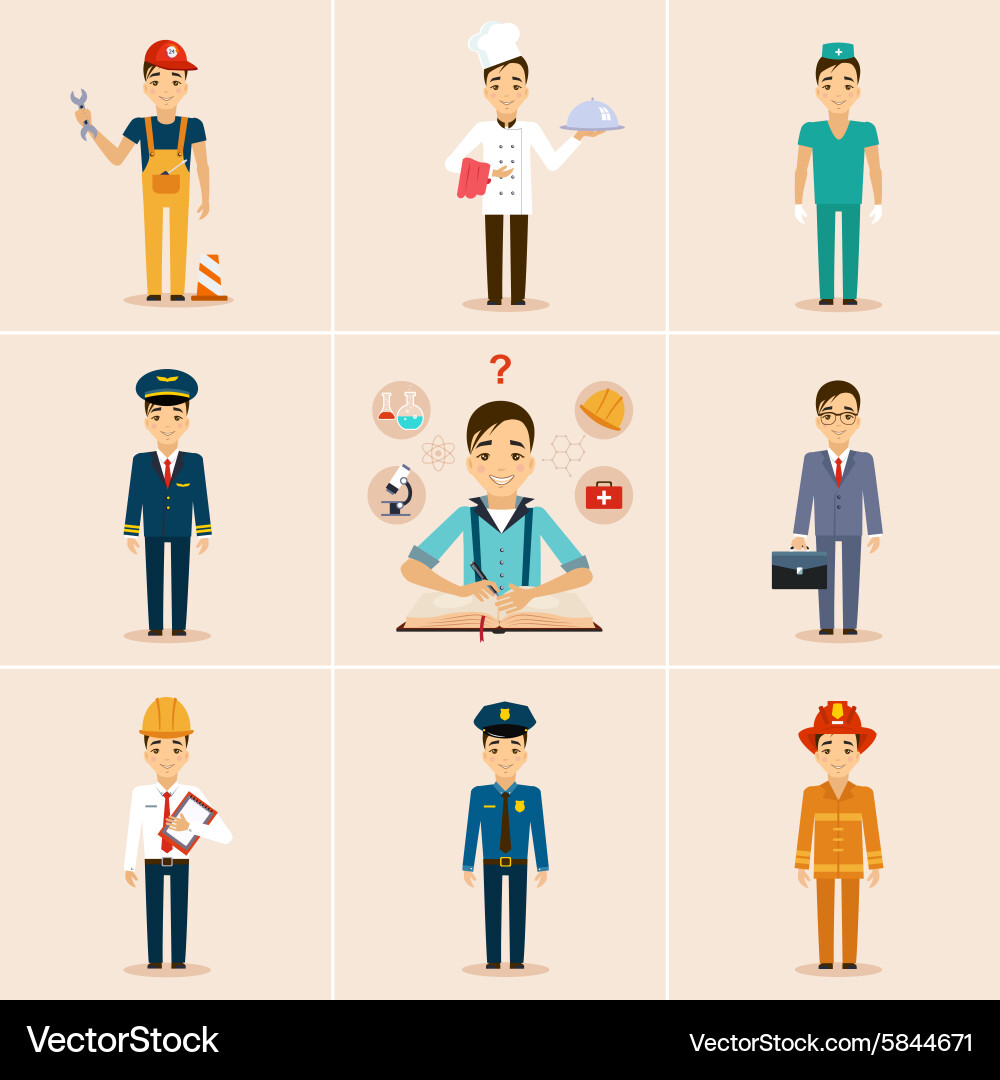 Future Careers - Young People Choosing Professions