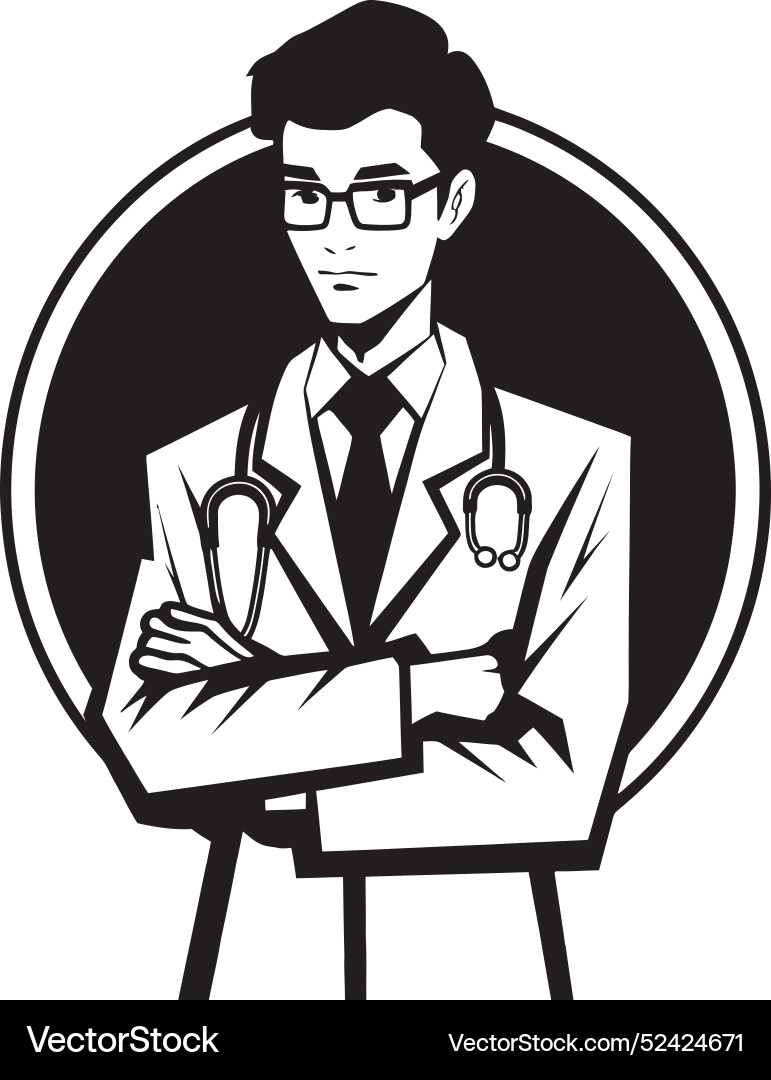 Visualizing doctorly precision perspectives Vector Image