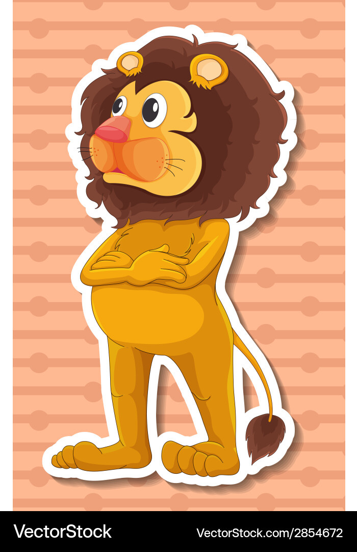 Lion Royalty Free Vector Image - VectorStock