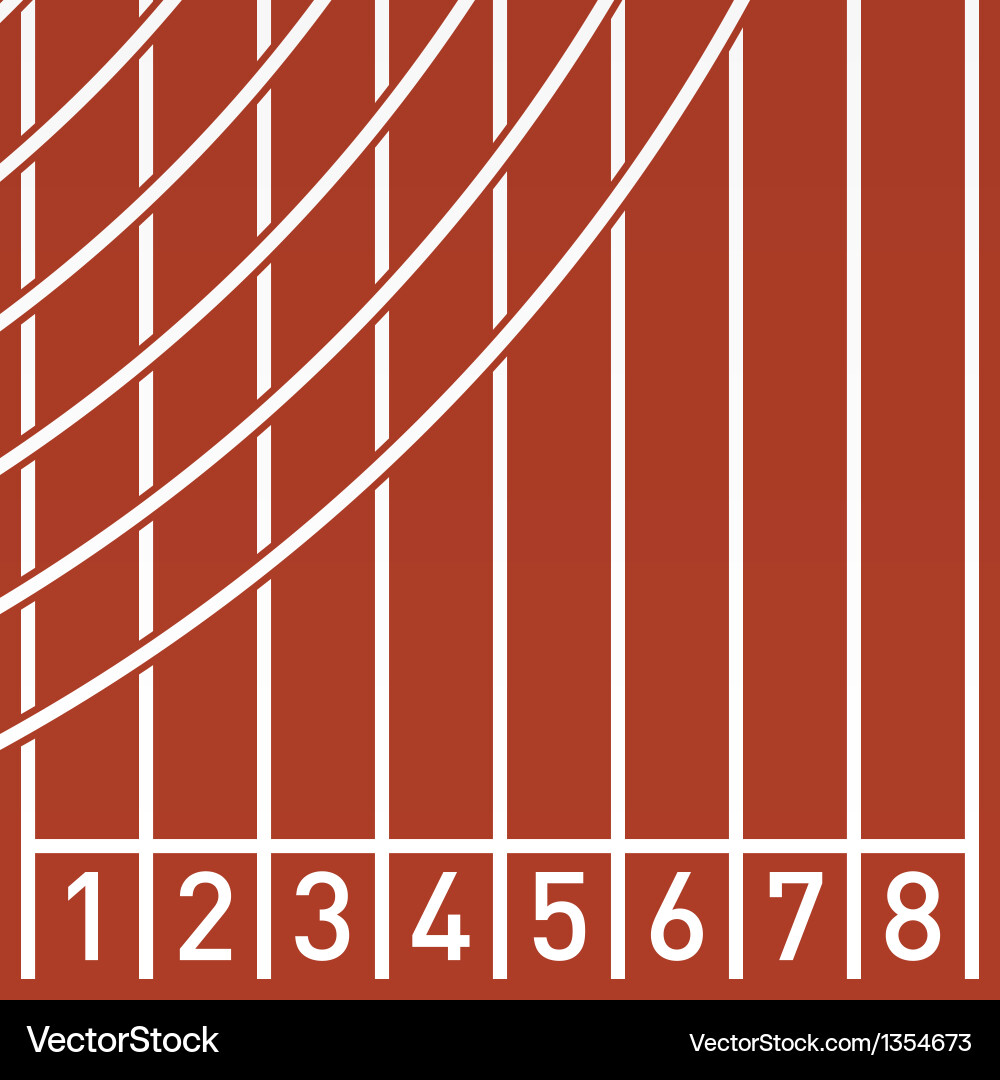 Starting line Royalty Free Vector Image - VectorStock