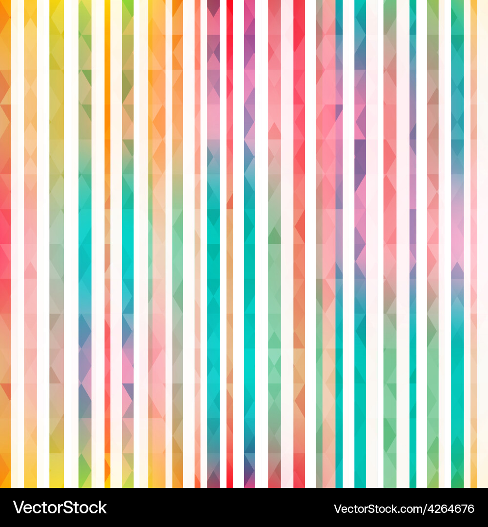 Colorful Rainbow Stripes Pattern Royalty Free Vector Image