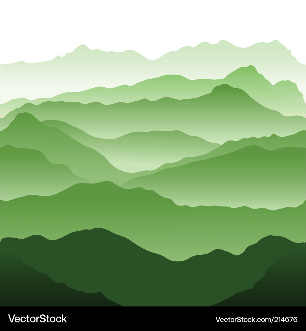 Mountains Royalty Free Vector Image - VectorStock