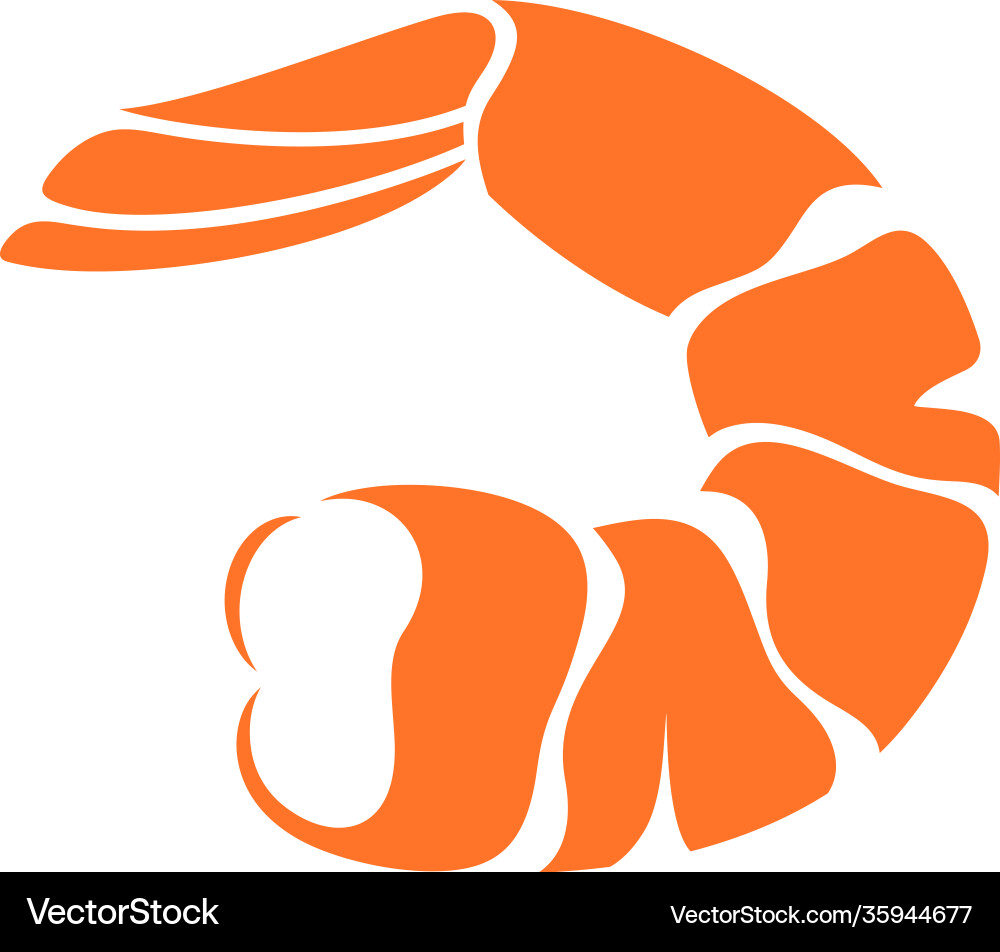 Shrimp Royalty Free Vector Image - VectorStock