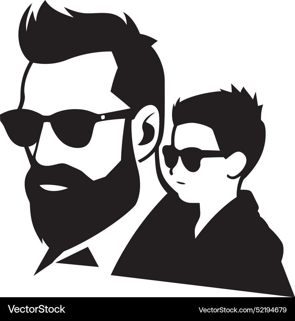 A fathers sacrifice love beyond Royalty Free Vector Image