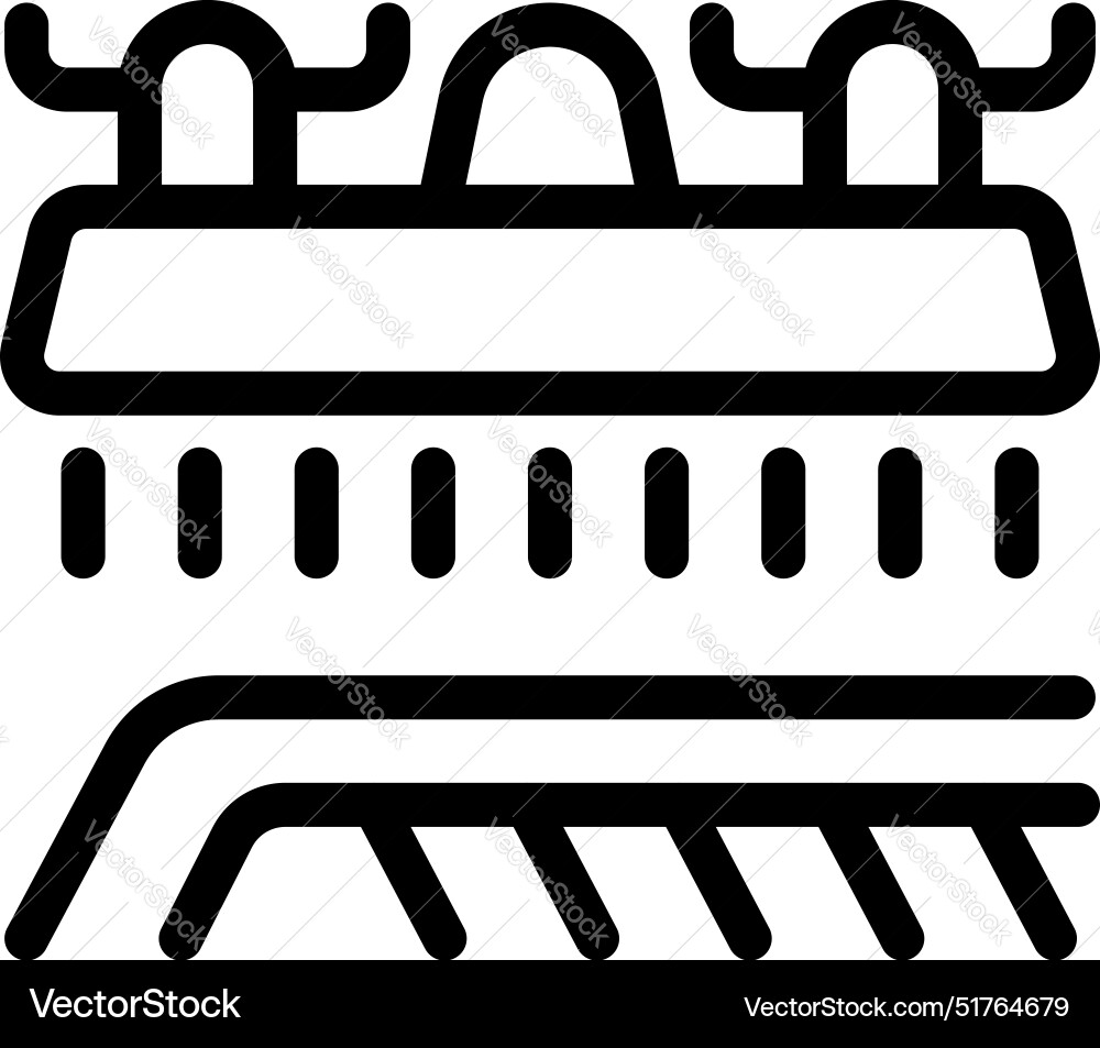 Smart farm drip irrigation system with sensors Vector Image