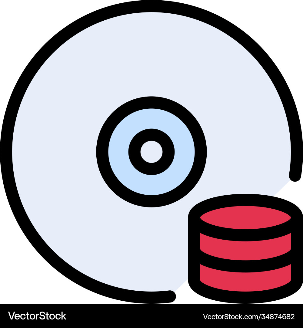 Disc Royalty Free Vector Image - VectorStock