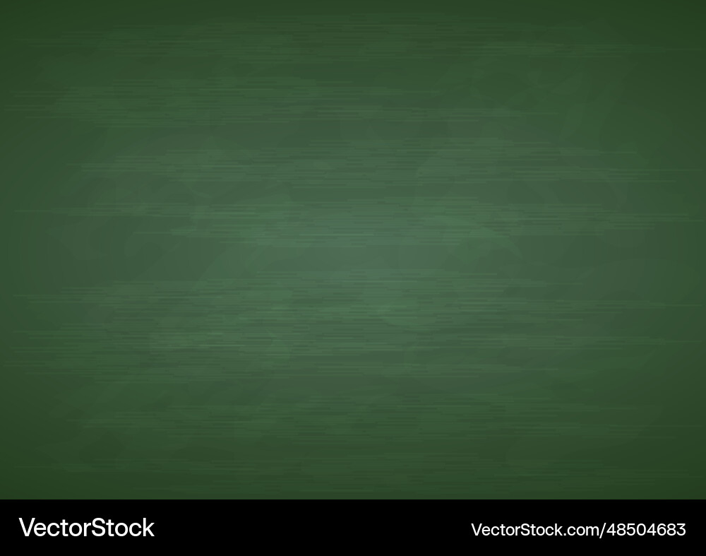 Abstract green chalkboard texture Royalty Free Vector Image
