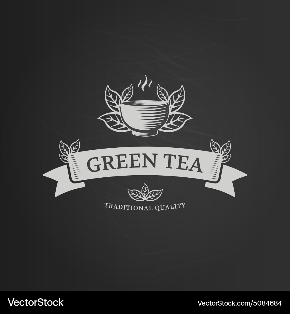 Tea logo Royalty Free Vector Image - VectorStock