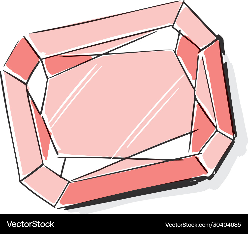 Jewel fashion style Royalty Free Vector Image - VectorStock