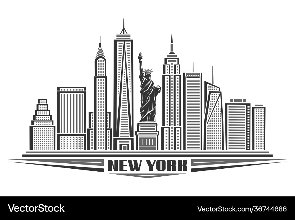 New york city Royalty Free Vector Image - VectorStock
