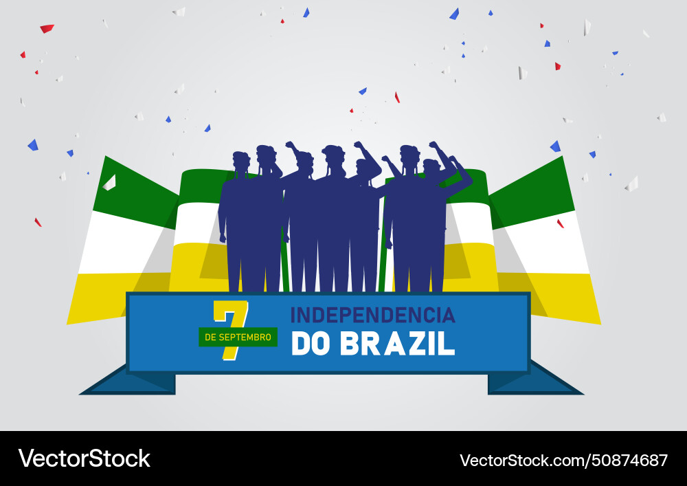 Brazil national day Royalty Free Vector Image - VectorStock