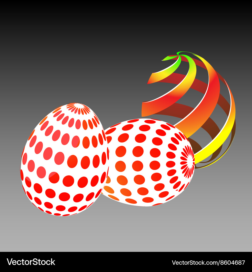 Easter egg Royalty Free Vector Image - VectorStock
