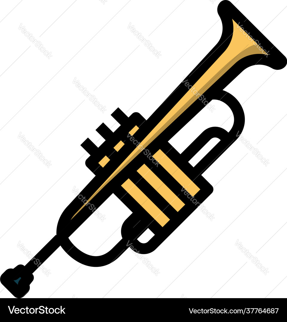 Horn icon Royalty Free Vector Image - VectorStock