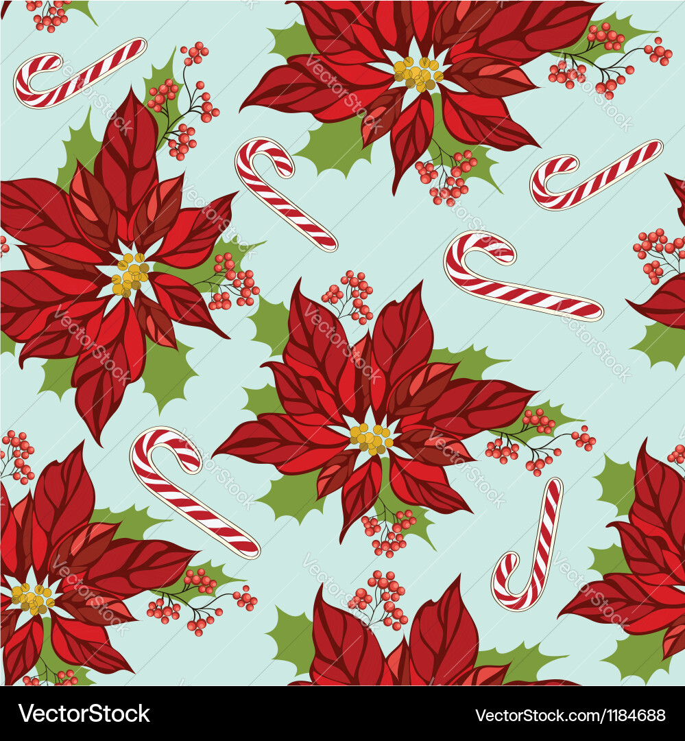Christmas Seamless Pattern Royalty Free Vector Image