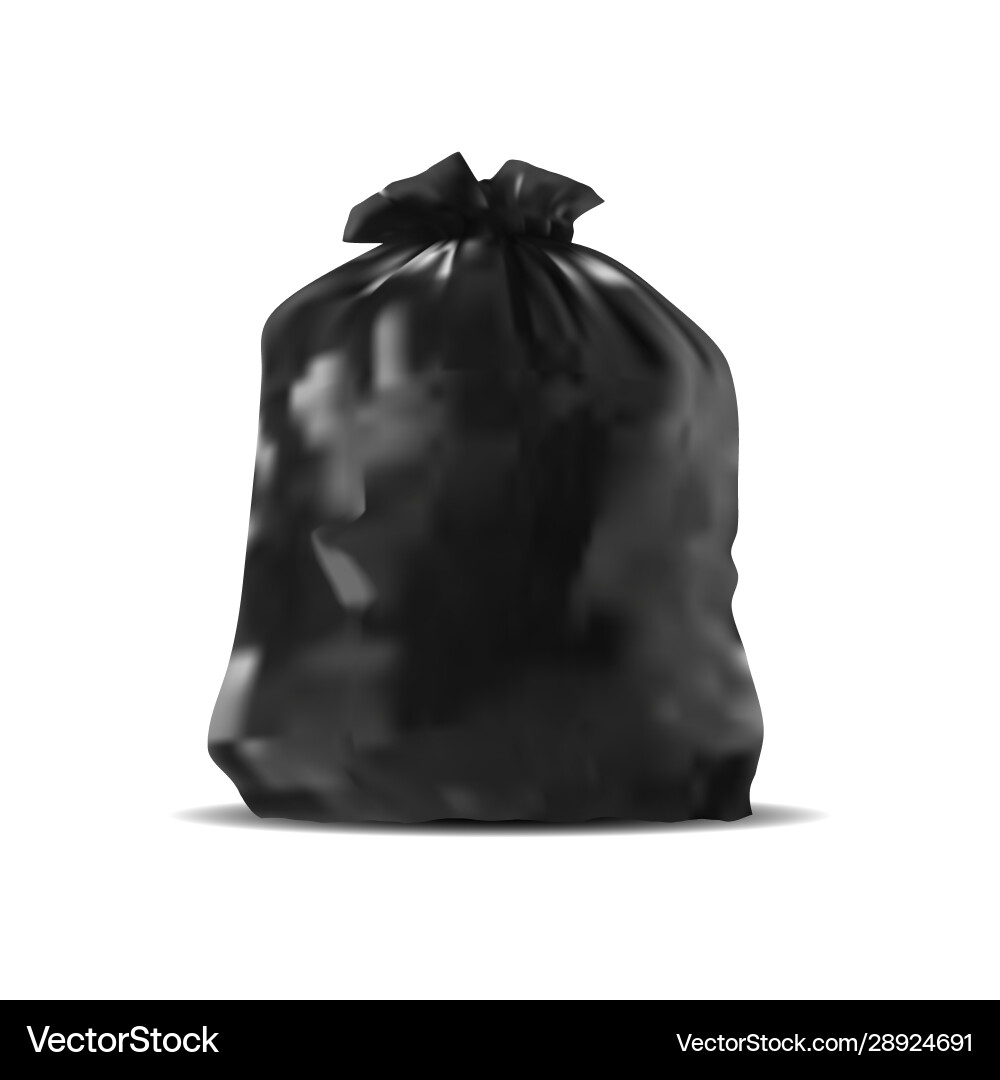 Garbage bag Royalty Free Vector Image - VectorStock