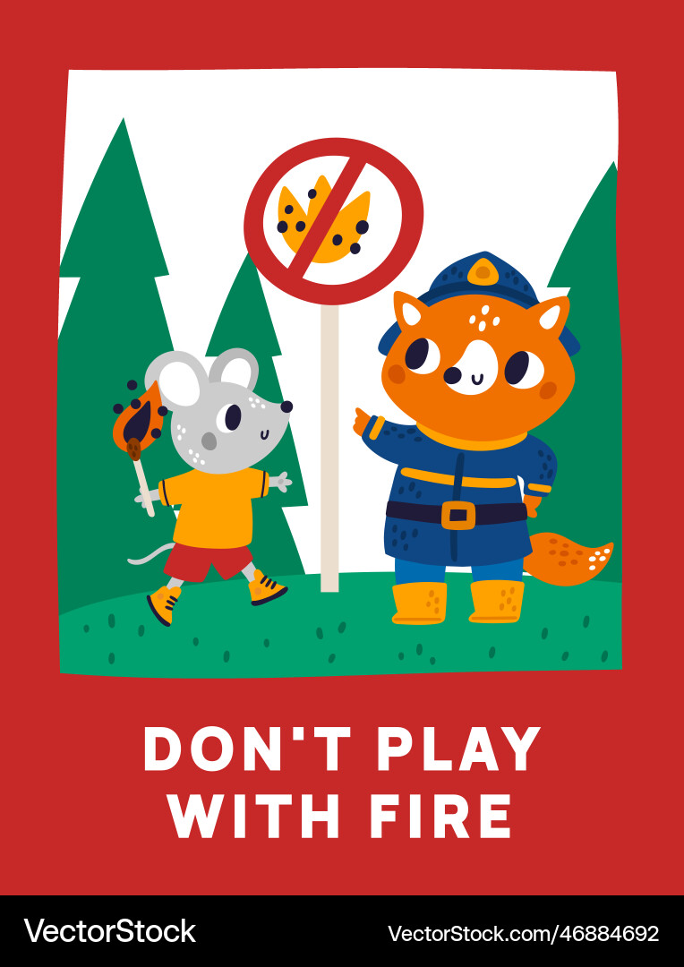 Free Fire Safety Posters For Kids And Teachers