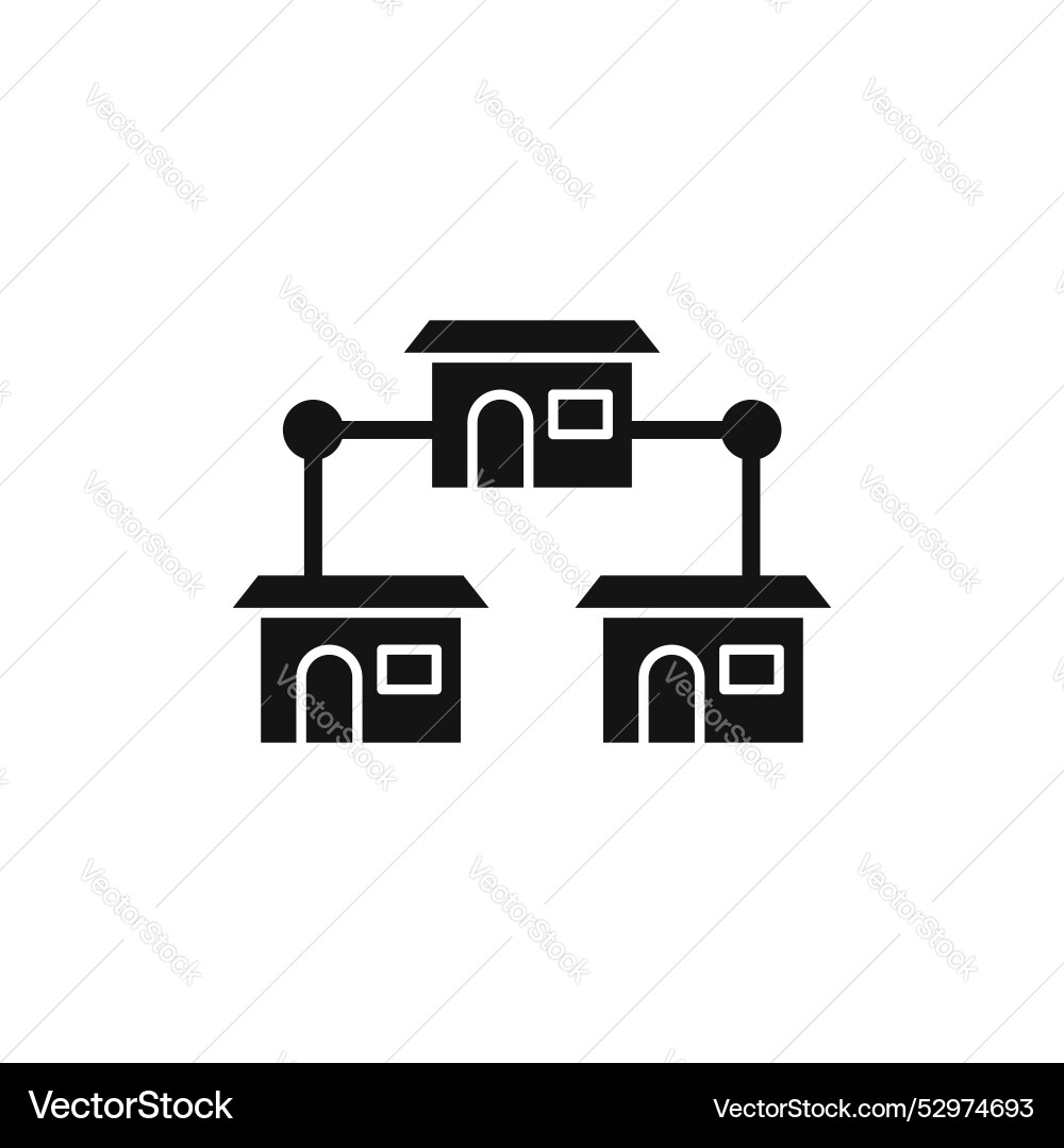 Franchise icon symbol on white background Vector Image