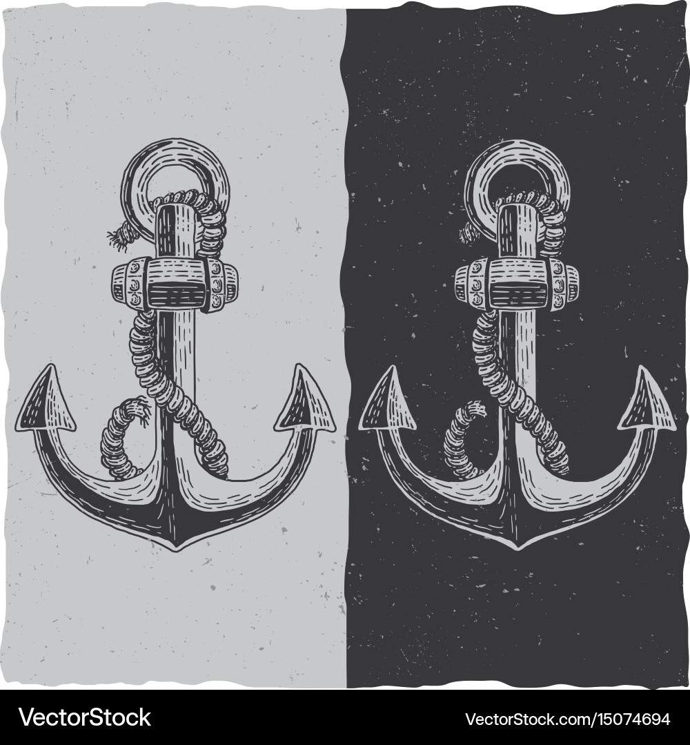 Anchor Royalty Free Vector Image - VectorStock