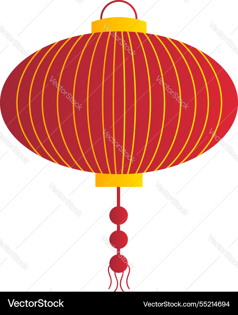 Chinese lantern Royalty Free Vector Image - VectorStock