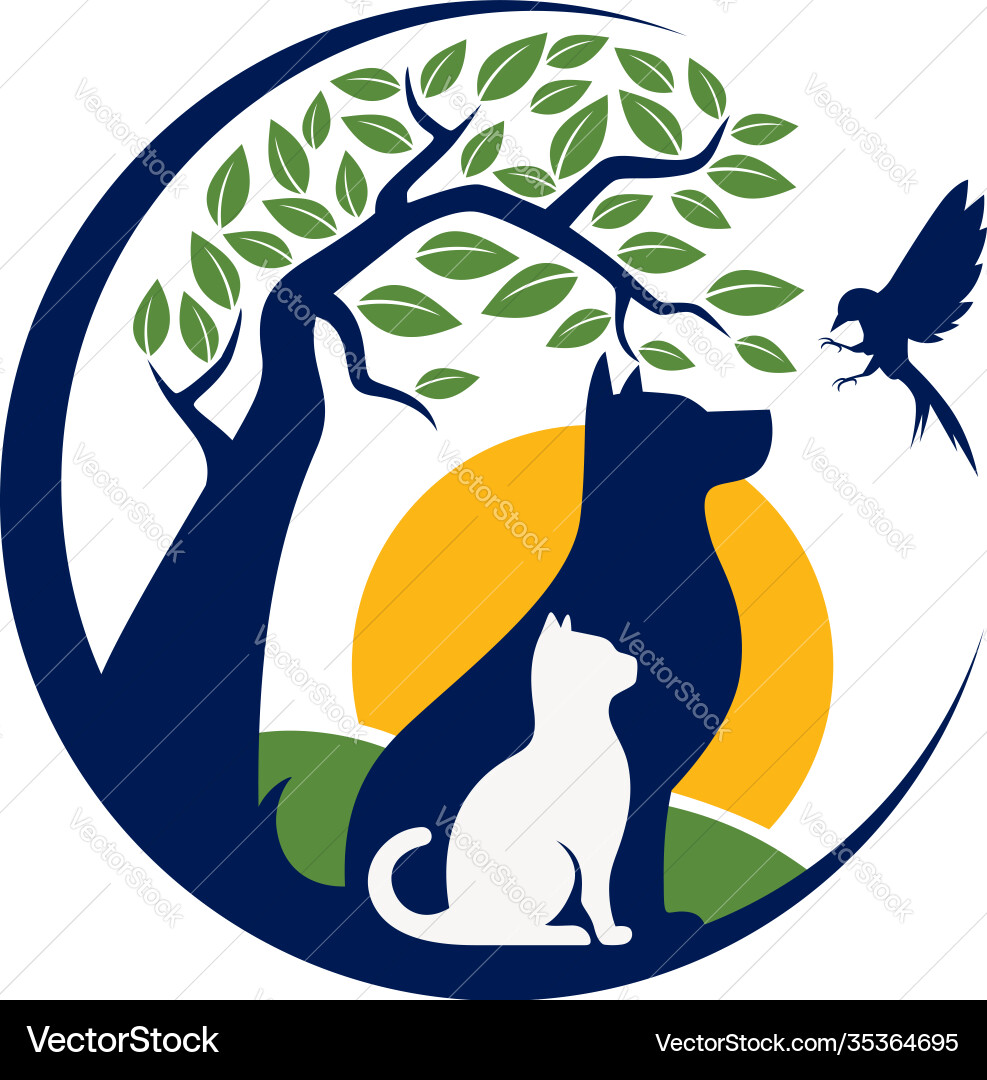 Cat And Dog Logo Exclusive Logo 924201, Cat And Dog Logo