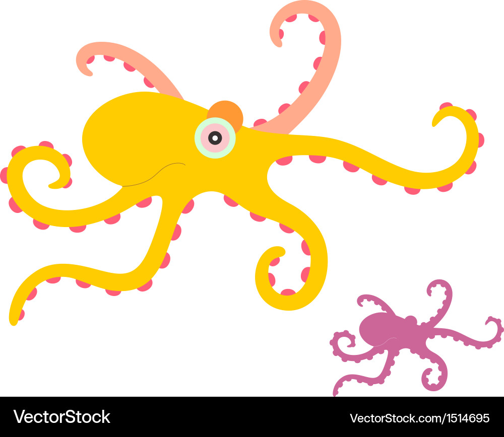 Octopus Royalty Free Vector Image - VectorStock
