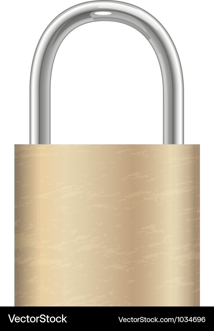 Lock Royalty Free Vector Image - VectorStock