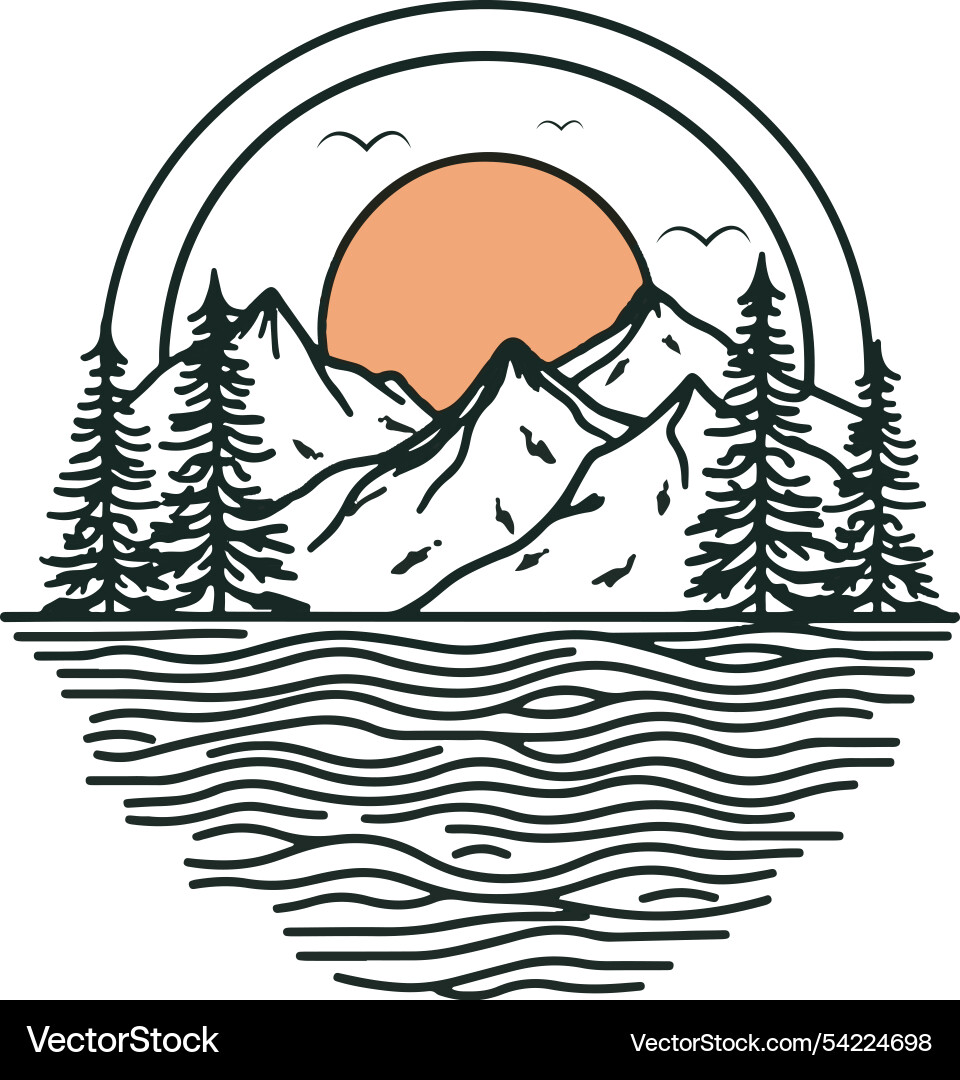 Adventure graphic design Royalty Free Vector Image