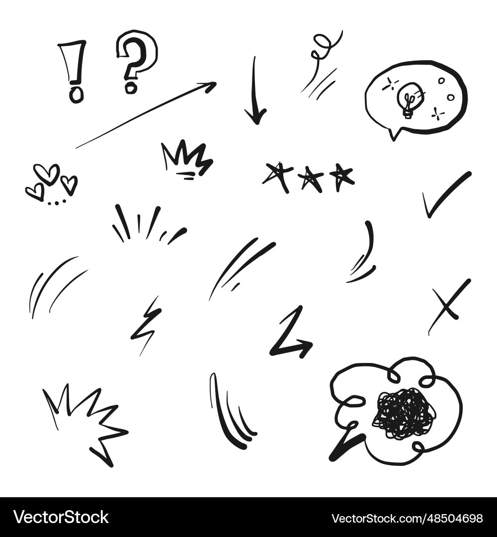 Brain Scribble Vector Images (over 1,500)