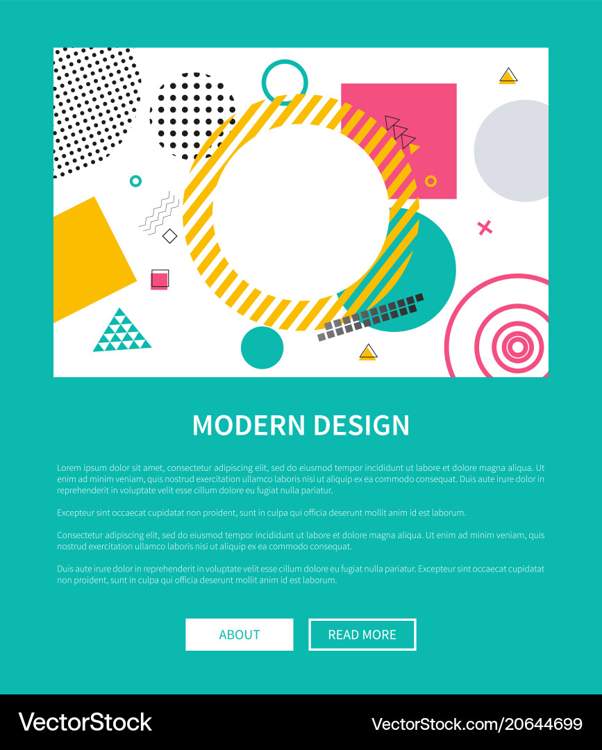 Modern design blue page Royalty Free Vector Image