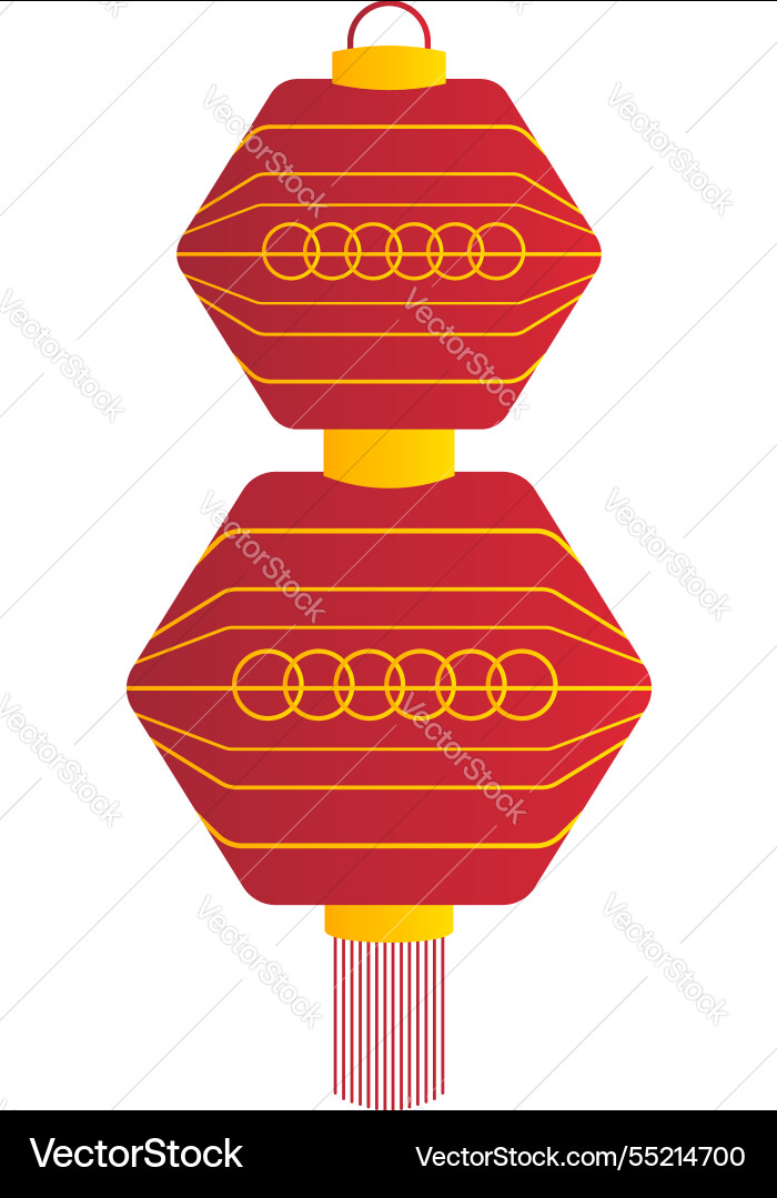 Chinese lantern Royalty Free Vector Image - VectorStock
