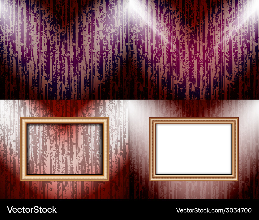 Framed Spotlight Backgrounds Royalty Free Vector Image