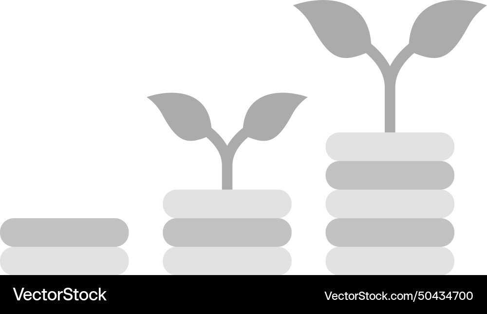 Profitability icon image Royalty Free Vector Image