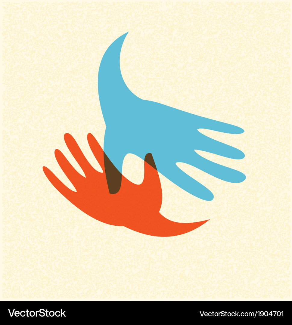 Handshake Friendship Icon Royalty Free Vector Image