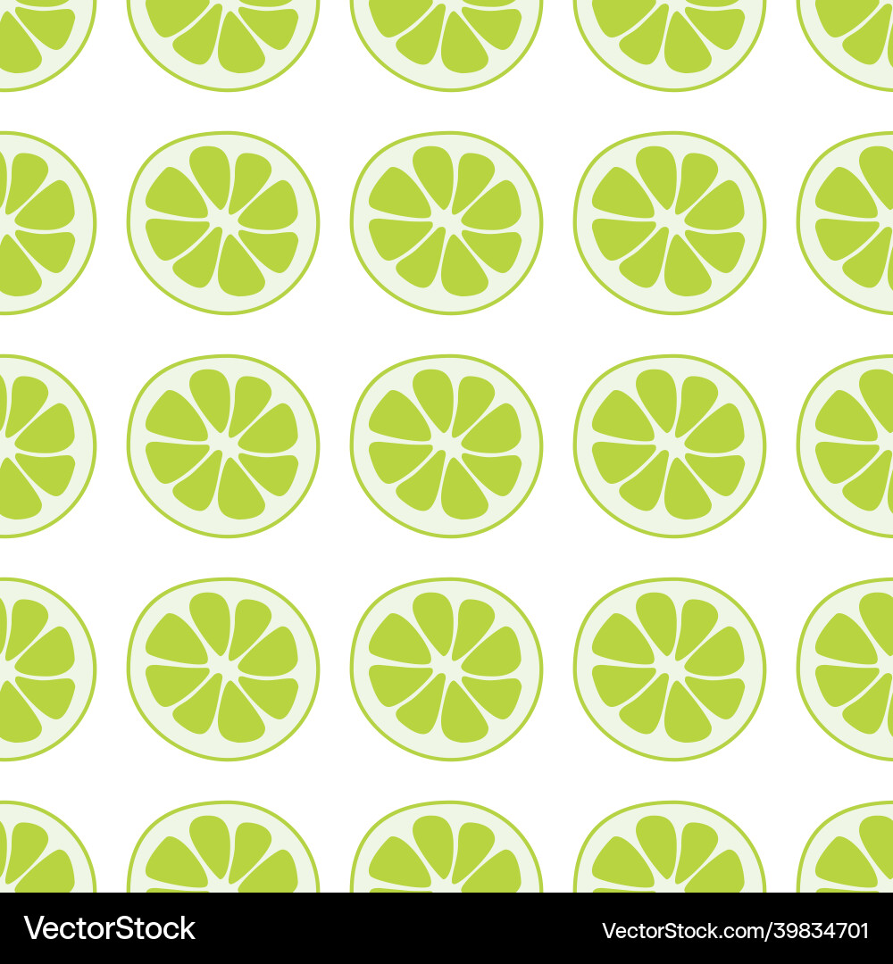 Lime seamless texture green pattern Royalty Free Vector