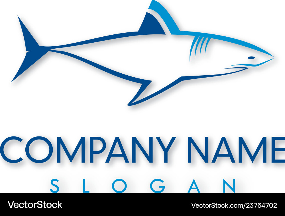 Shark design Royalty Free Vector Image - VectorStock