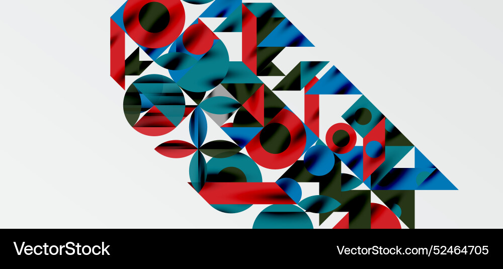 Geometric neo patterns abstract background Vector Image