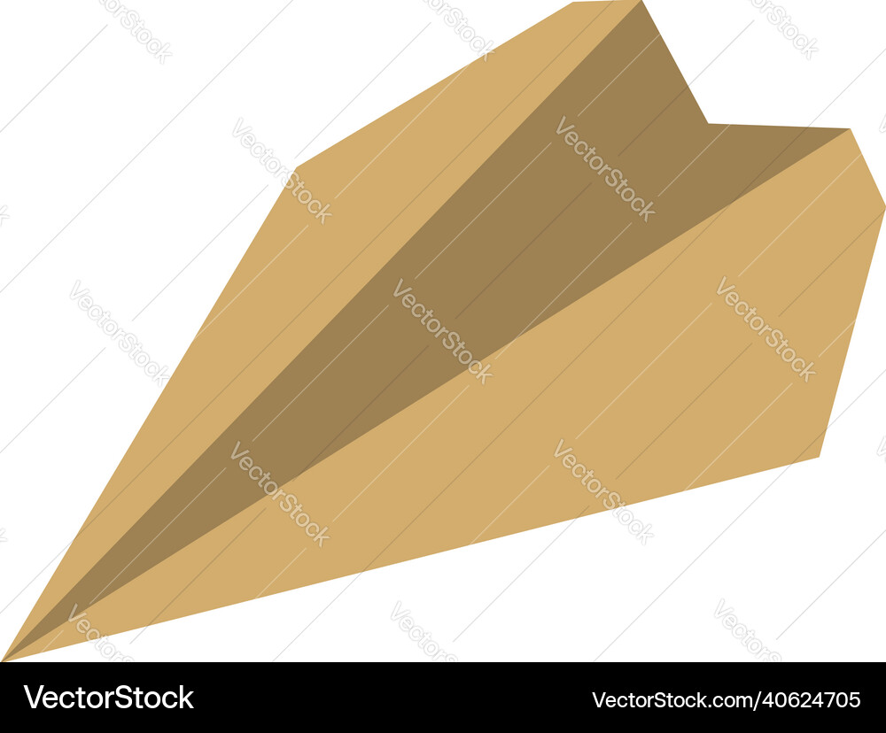Paper plane icon Royalty Free Vector Image - VectorStock
