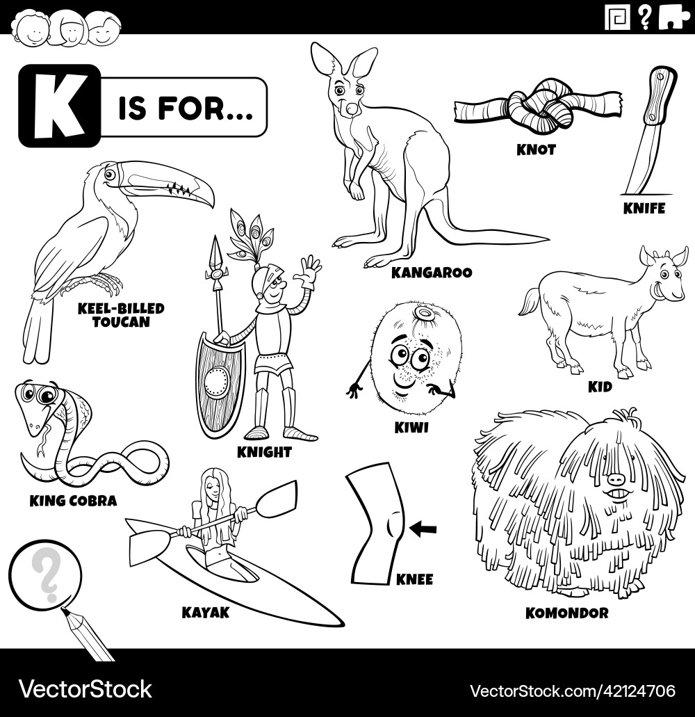 K Is For Kangaroo Coloring Pages [2025]